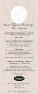 Shifman Introduces Concierge by Shifman » BedTimes Magazine