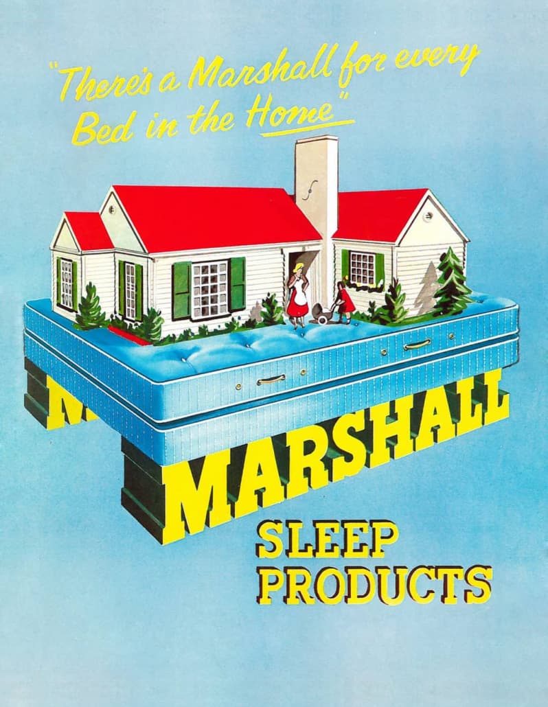Inventor of the Pocket Coil Spring Marshall Mattress releases archival ...